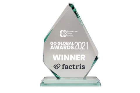 Factris wins 1st place of Trade Finance at the Go Global Awards 2021